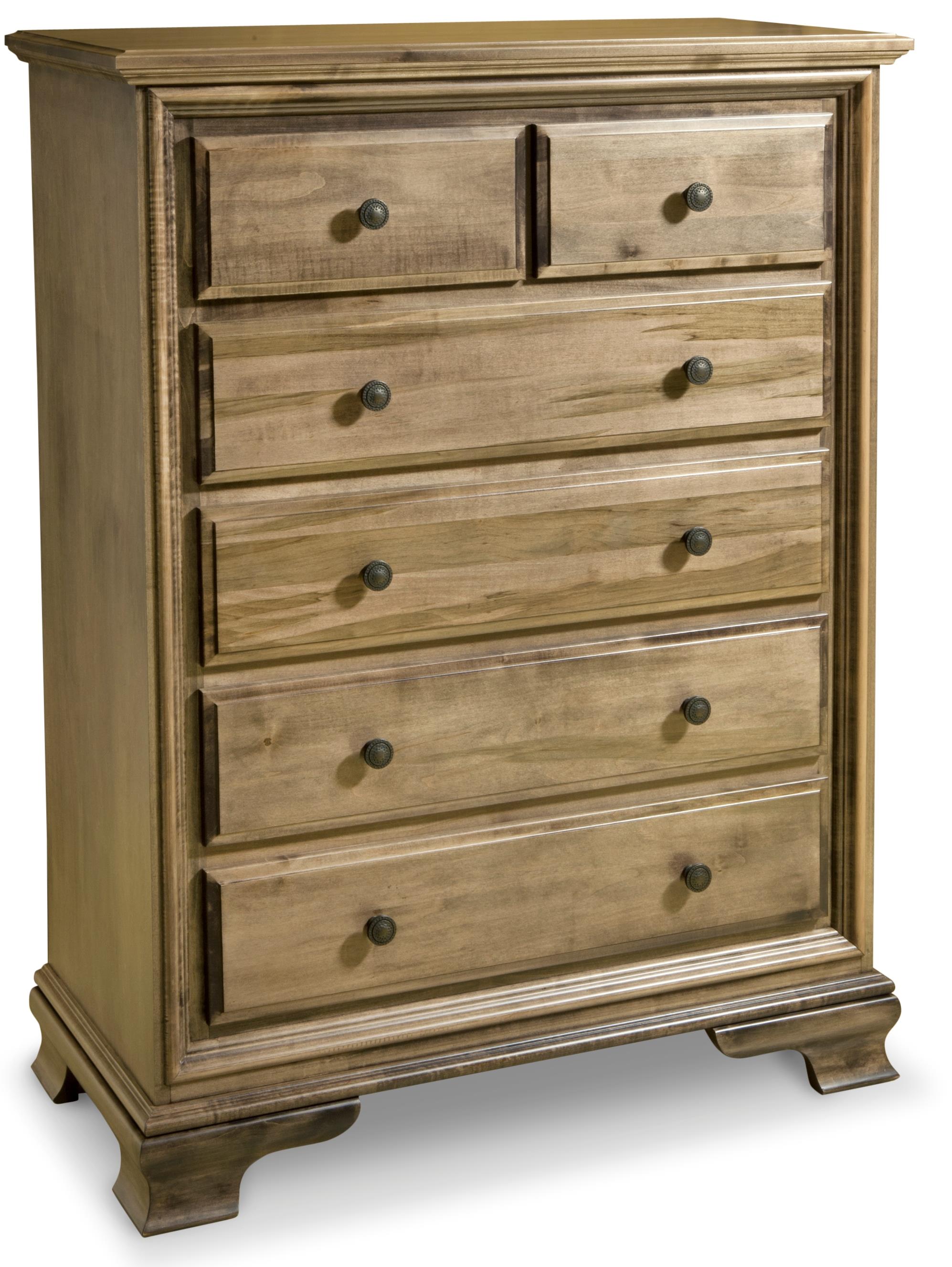 Daniel s Amish Classic 33 4026 6 Drawer Chest Pilgrim Furniture City Drawer Chests